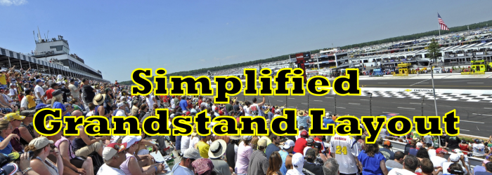 Pocono Raceway Seating Chart View From Seat