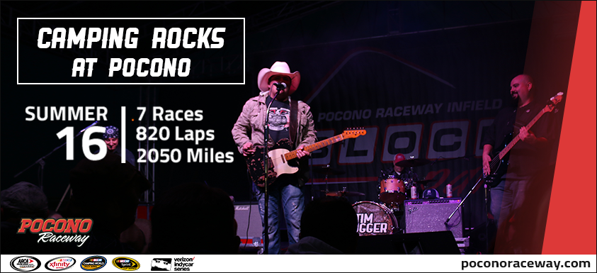 Camping at Pocono - The Best Way to Experience It All - Pocono Raceway ...