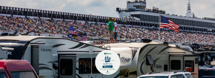 NASCAR CAMPING - Pocono Raceway - The Tricky Triangle