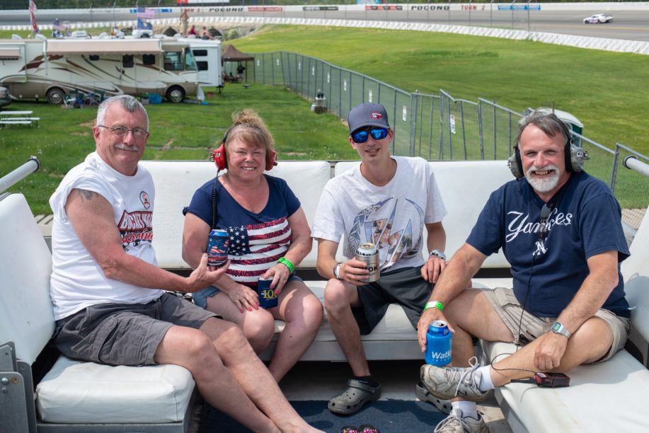 NASCAR CAMPING - Pocono Raceway - The Tricky Triangle