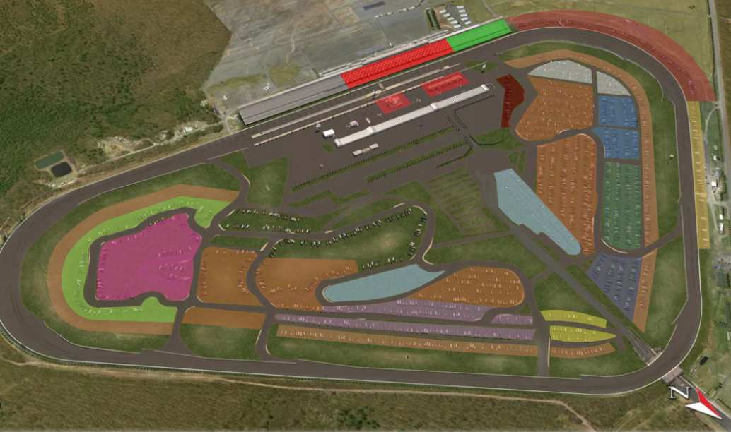NASCAR CAMPING - Pocono Raceway - The Tricky Triangle