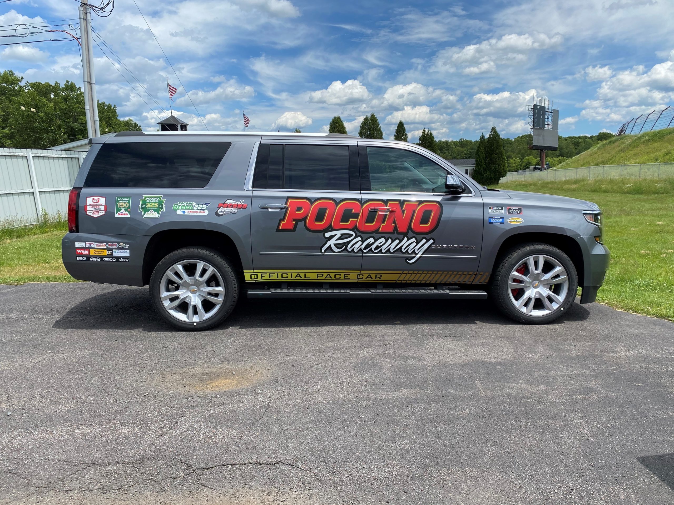 Blog: Learn About Pocono Raceway Signs & Graphics - Pocono Raceway ...