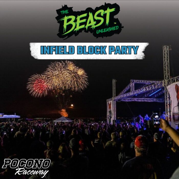 The Beast Unleashed - Infield Block Party - Pocono Raceway - The Tricky ...