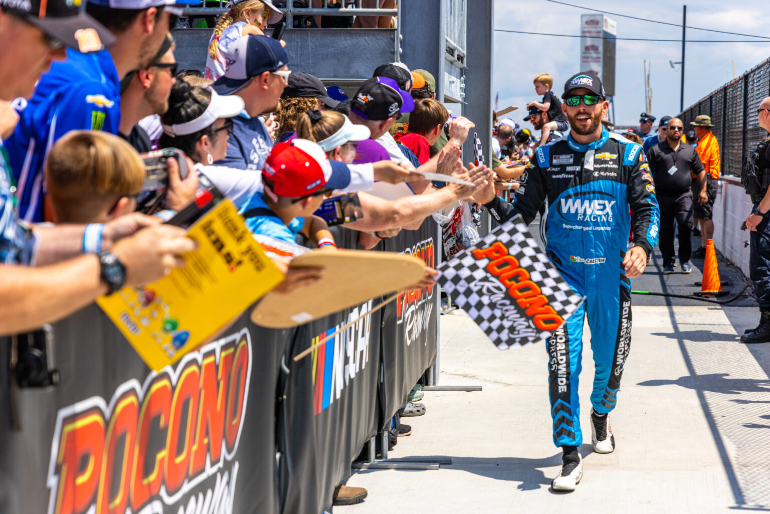 Buy Paddock Pass - Pocono Raceway - The Tricky Triangle