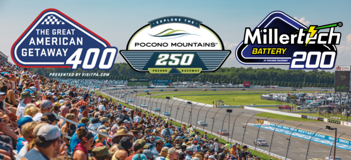 NASCAR Race Weekend Maps - Pocono Raceway - The Tricky Triangle