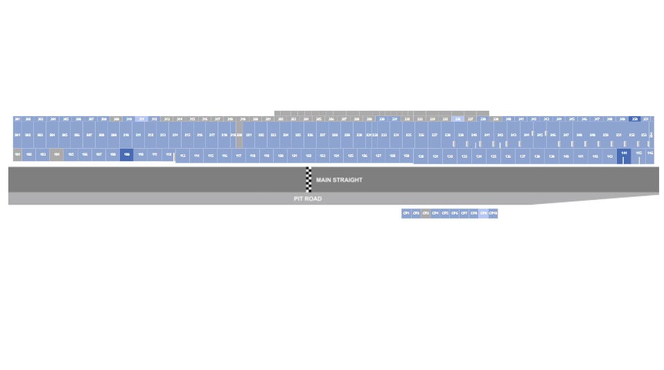 NASCAR Race Weekend Maps - Pocono Raceway - The Tricky Triangle